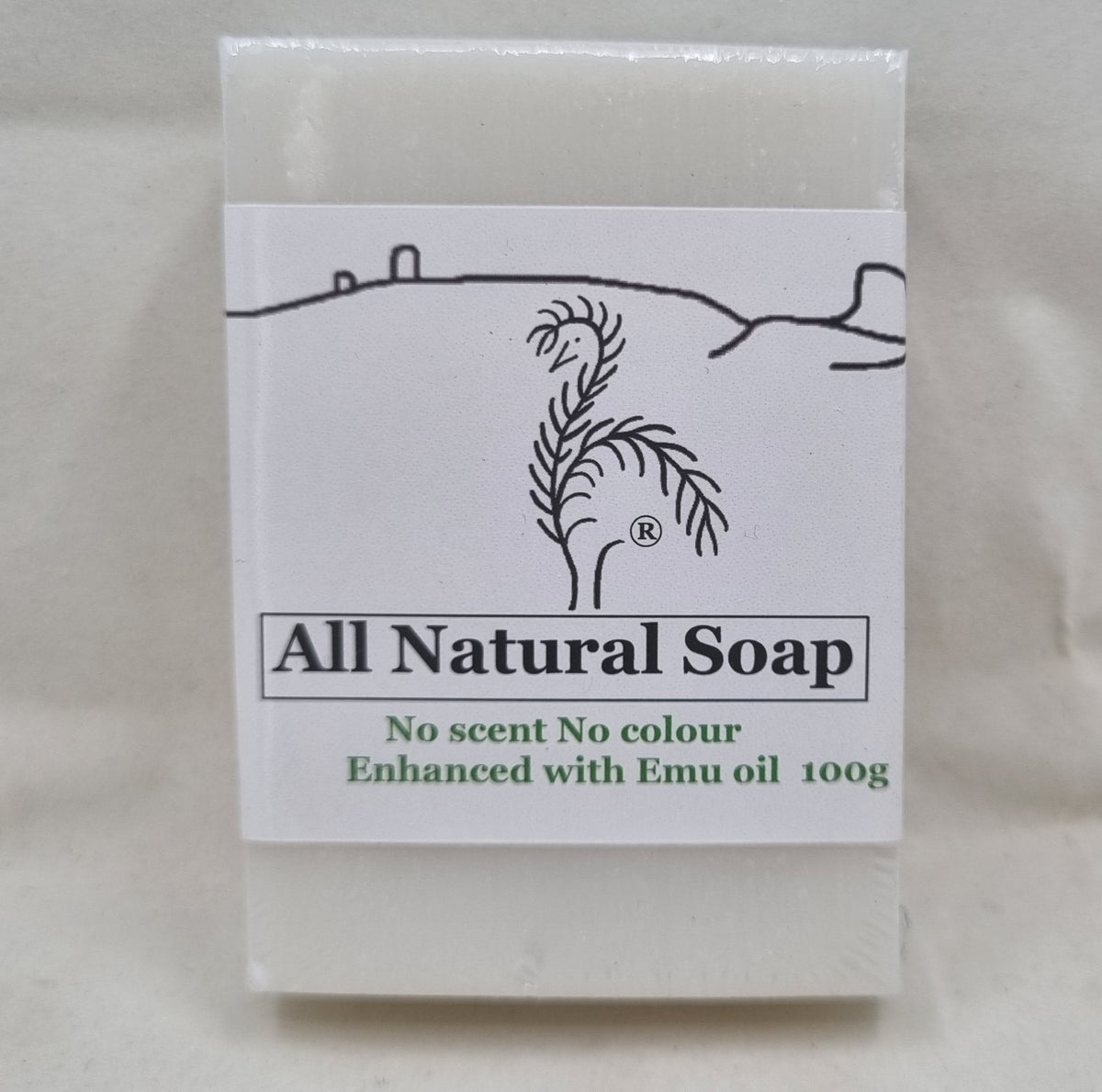 Natural Emu Oil Soap- Unscented (No Colour) – Emu Logic
